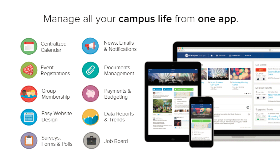 Campus Engagement & Community Software - CampusGroups